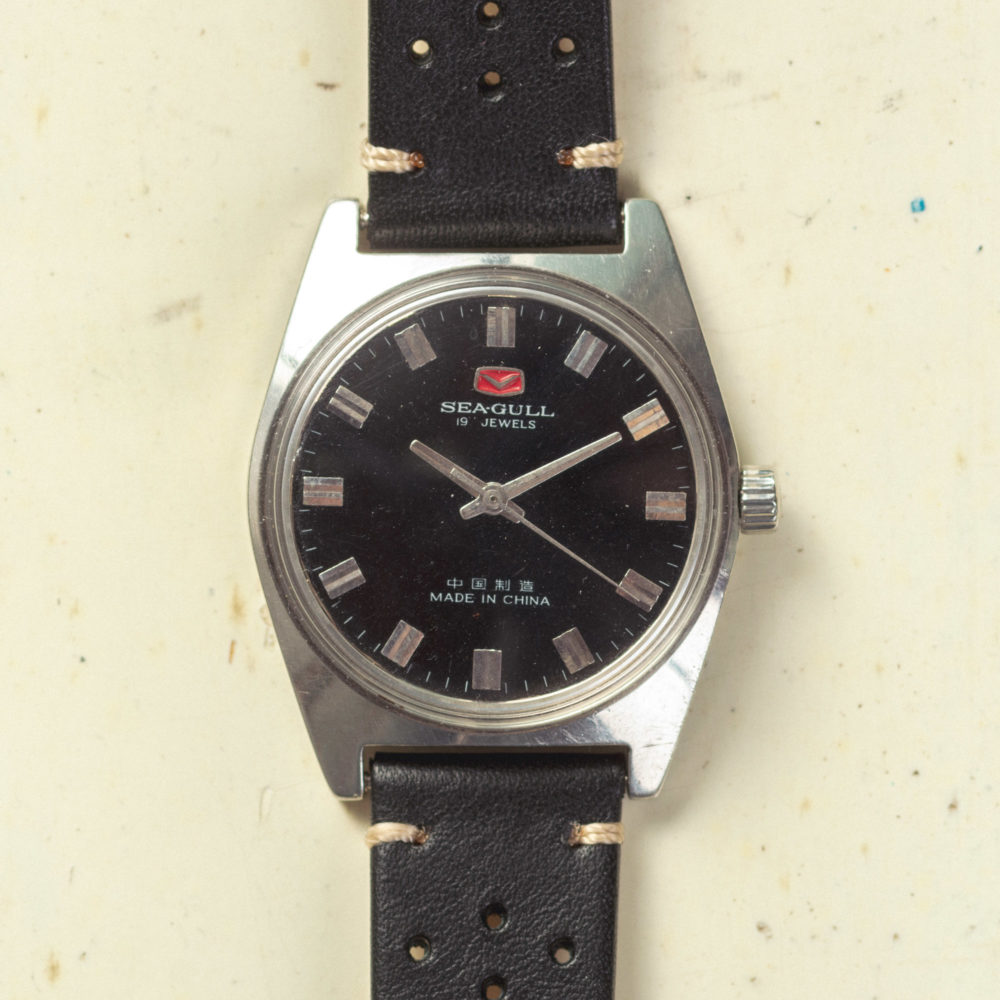 SEAGULL TIANJIN VINTAGE WATCH ST5 BLACK 80s – NEOBIAO
