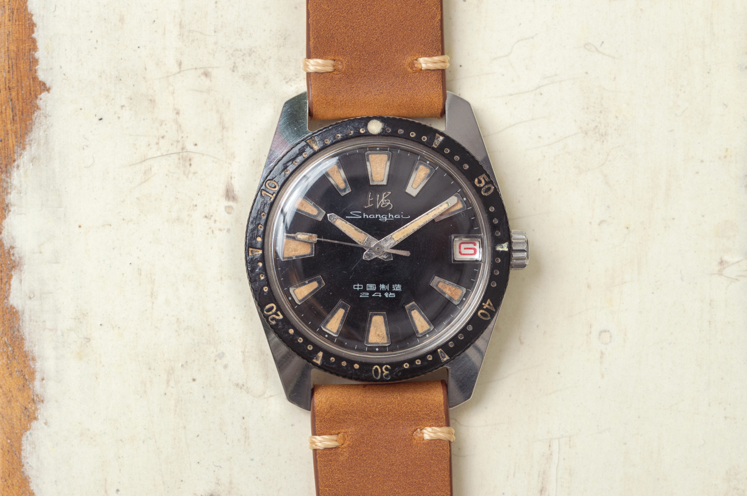 Shanghai Vintage Military Watch SS4 114 Automatic 24 Jewels - NEOBIAO