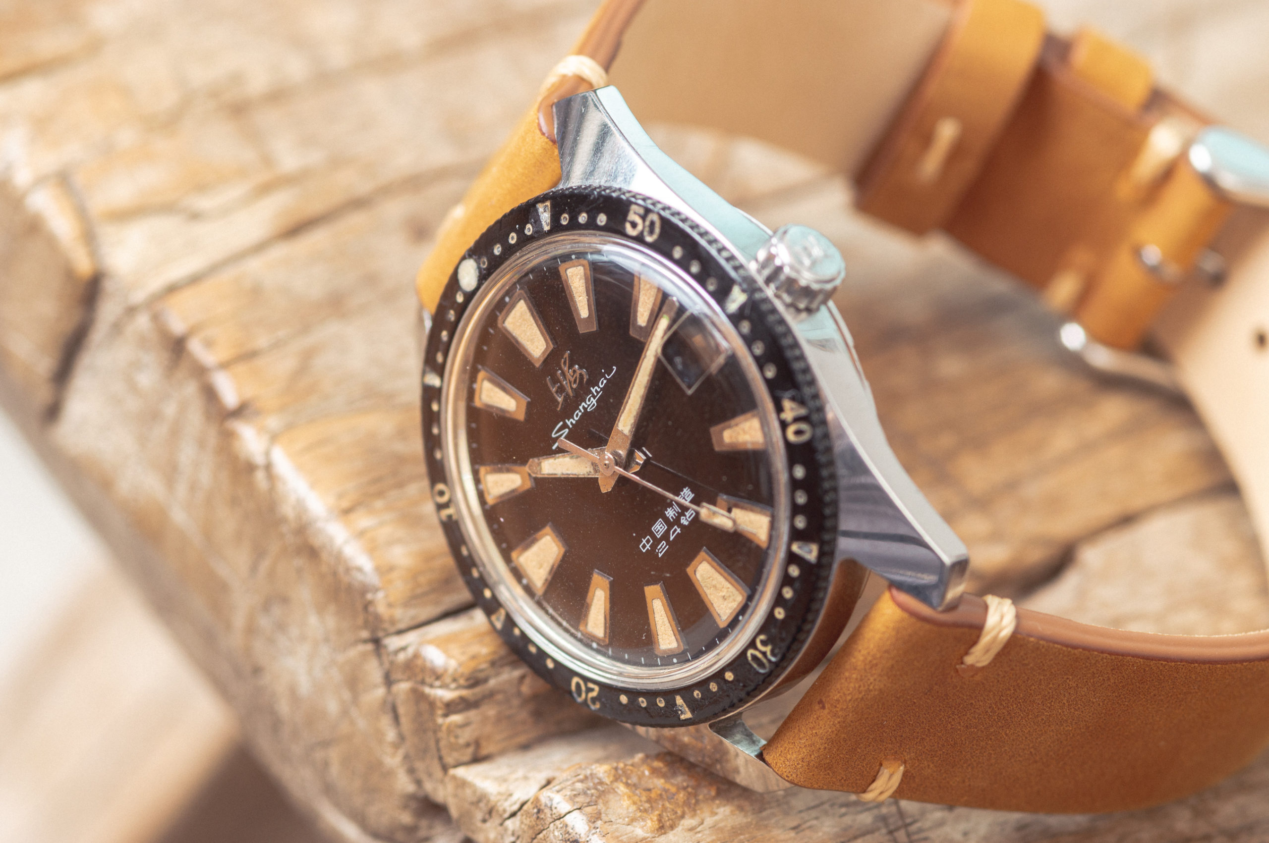 Shanghai Vintage Military Watch SS4 114 Automatic 24 Jewels - NEOBIAO
